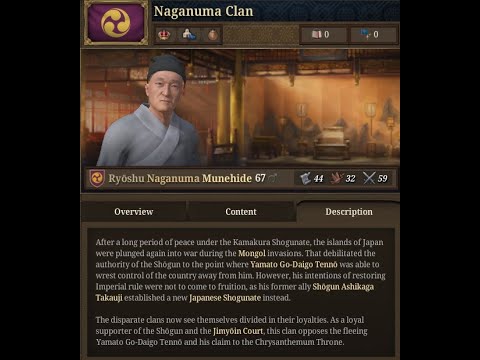 LIVE | Unifying Northern Japan as the Naganuma Clan | EU5 Grand ...