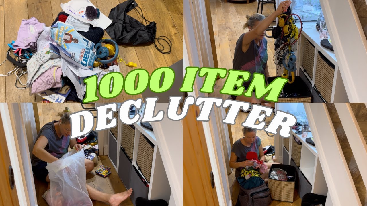 1000 ITEM DECLUTTER - Day 6 - YouTube