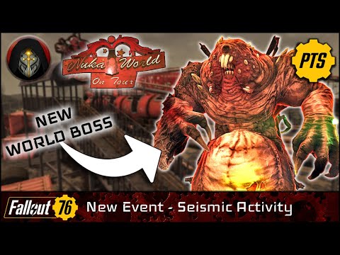 FALLOUT 76 | Ultracite Titan - NEW WORLD BOSS! - [Nuka World On Tour ...