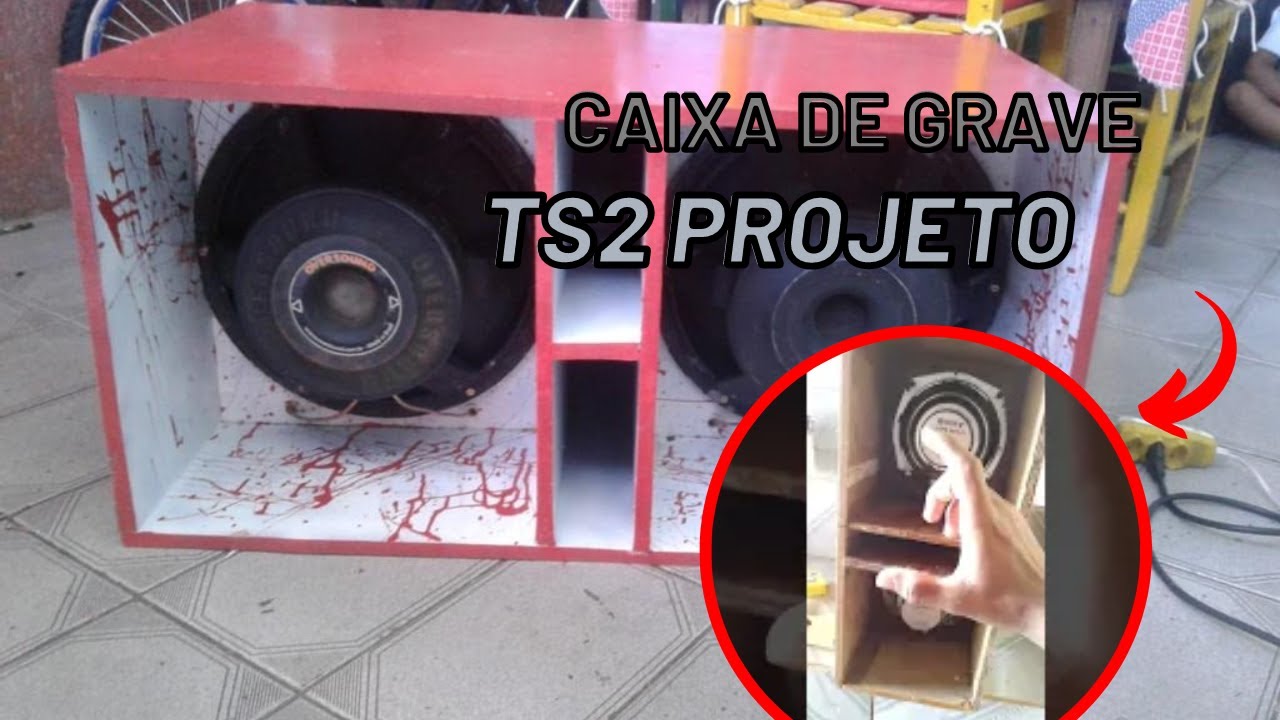 Projeto Mini paredinha (Caixa de Grave Ts2 Grave 6 polegadas - YouTube