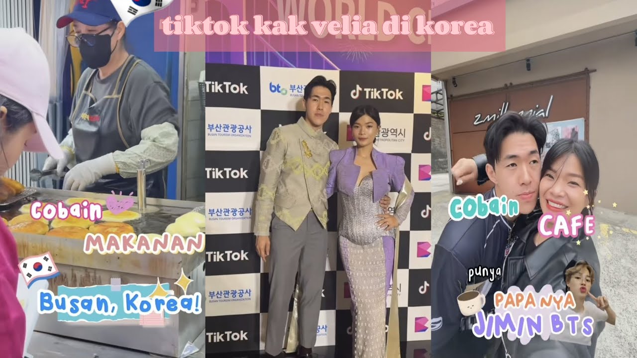 TIKTOK KAK VELIA DI KOREA! pt1 🇰🇷🌷🍜 ib:(veliaveve_) - YouTube