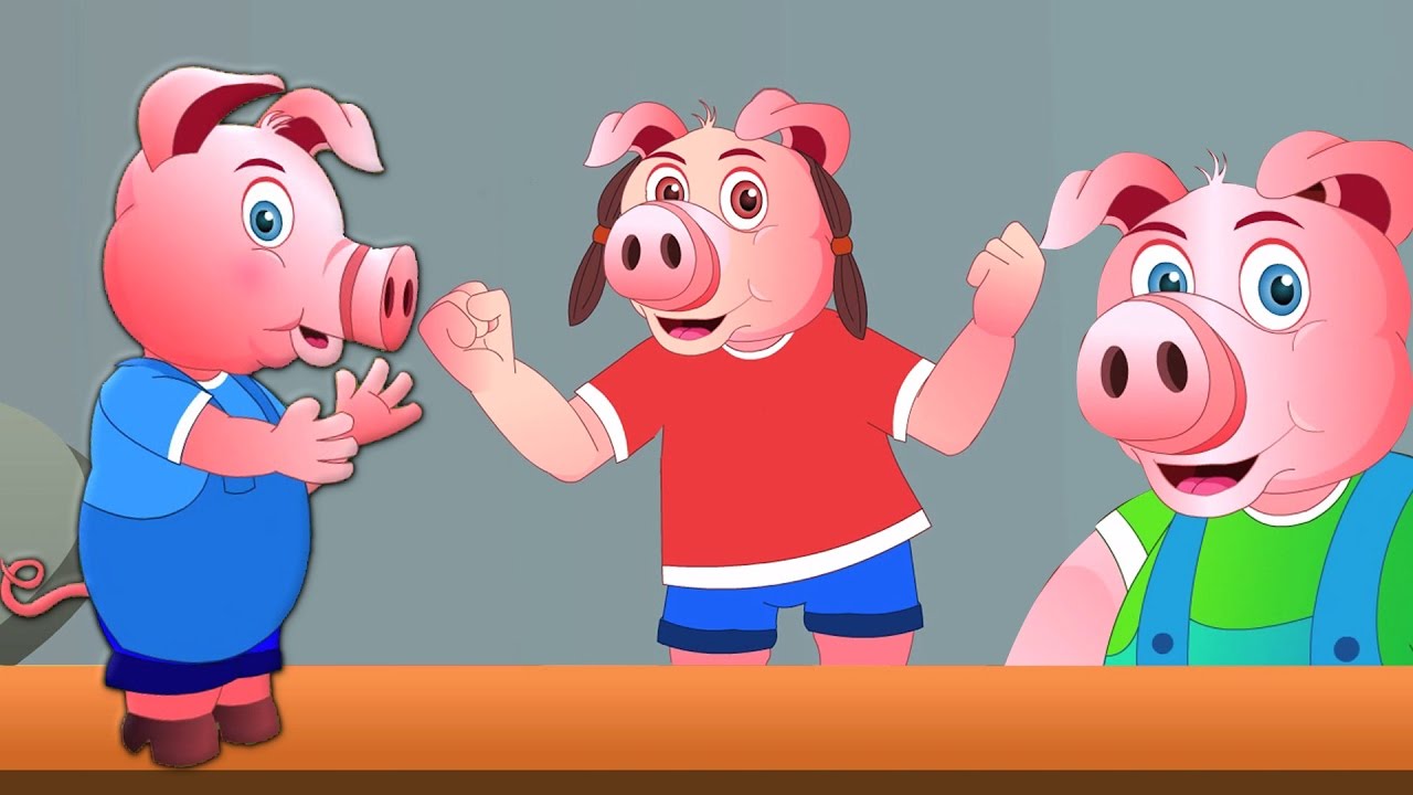 este pequeño chanchito | Canciones para niños | bebes rimas | Preschool ...