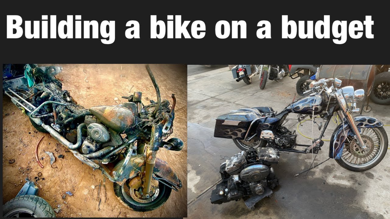 Building a Harley on a budget - YouTube