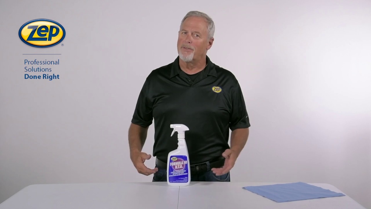 Formula 50 R.T.U. - Ready-To-Use All Purpose Cleaner - YouTube