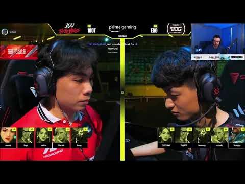 100T Watch Party Highlights (vs EDG, Map 1) ft Tarik, Toast, Rae, Brooke, Nadeshot, Hiko - YouTube