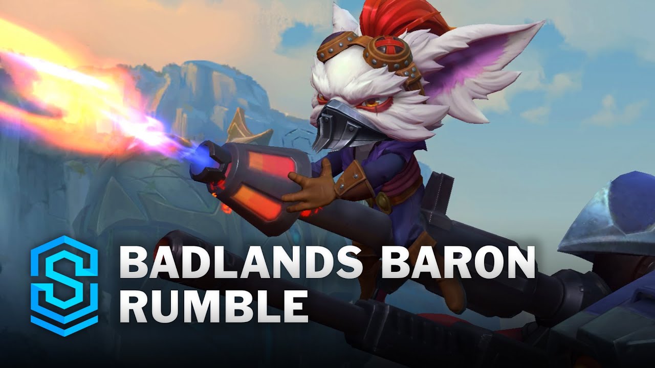 Badlands Baron Rumble Wild Rift Skin Spotlight - YouTube