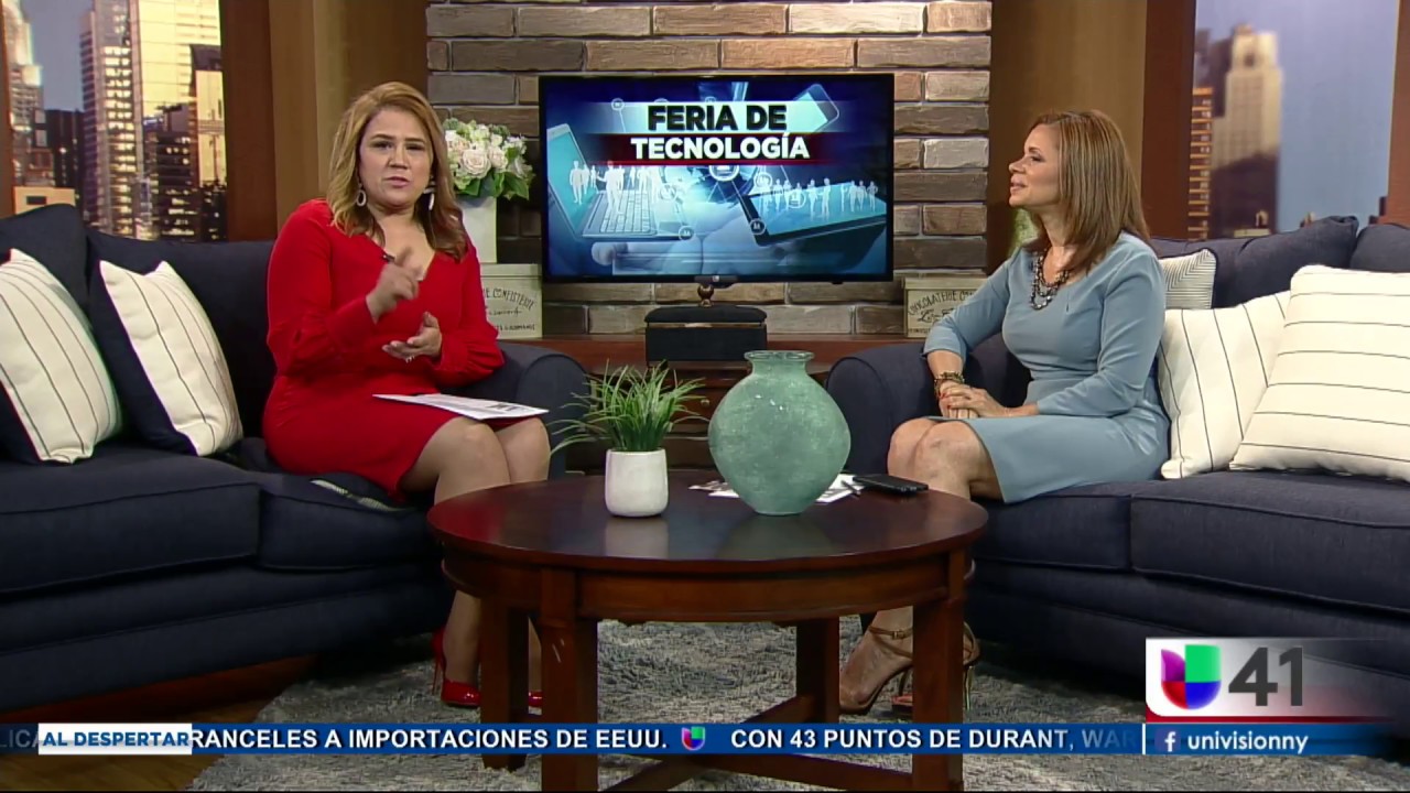 Merijoel Duran - Univision 41 Al Despertar - Feria De Tecnologia - YouTube