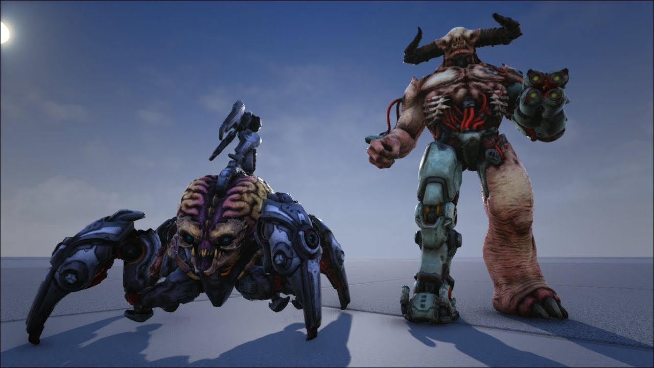 ARK - DOOM Creatures - YouTube
