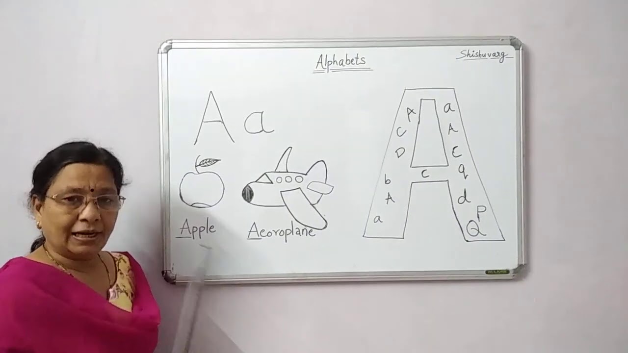 Learn English Alphabet 'Aa' - YouTube