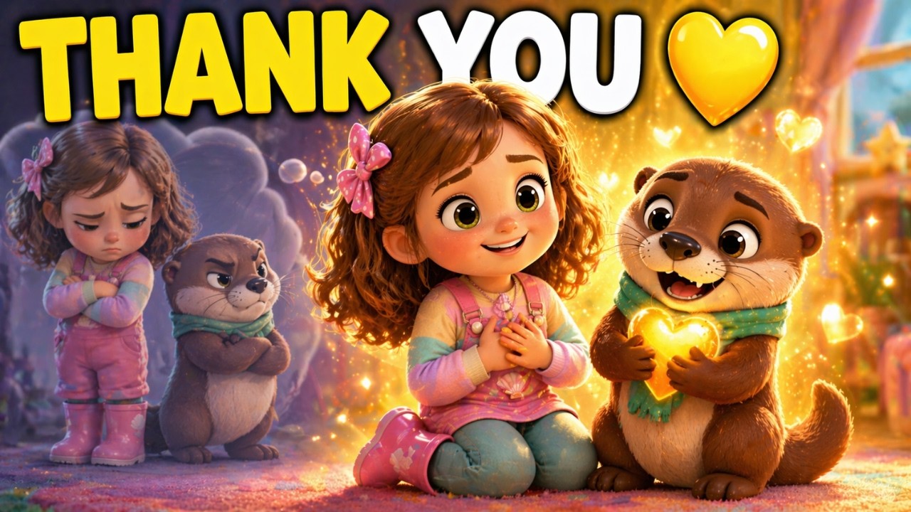 The Gratitude Song 🌞 | Emi & Nuna Sing About Thankfulness | Kids Song ...