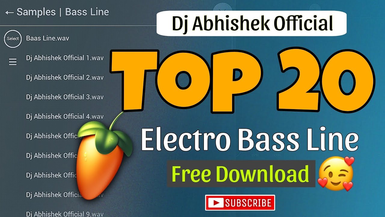 Top 20 Bass Line Free Download | Electro Bass Line | Electro Pattern ...