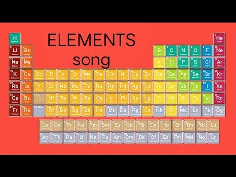 Elements Song | Modern periodic Table Song | - YouTube