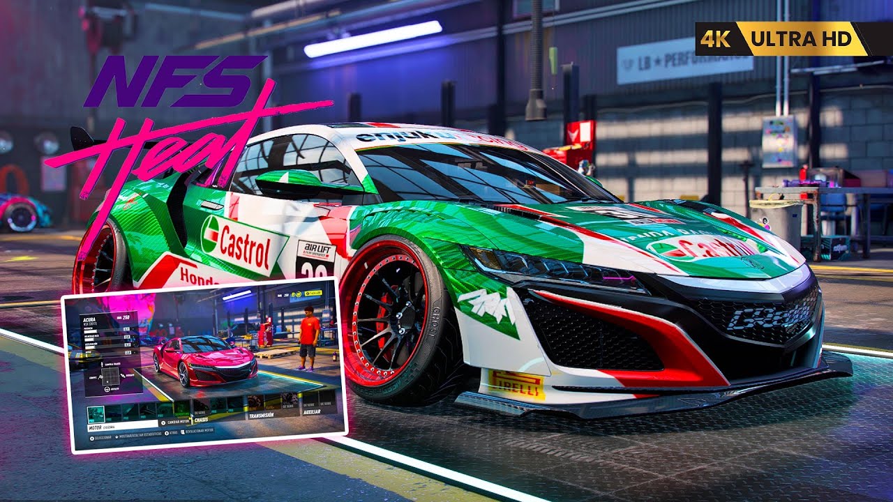 Acura NSX 2017 - 4K ultra HD - 😱🔥 THE FASTEST HYBRID - Need For Speed ...