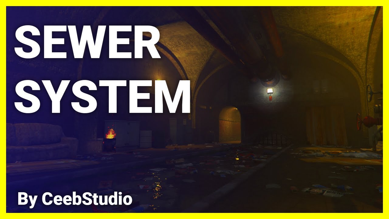 SEWER SYSTEM FOR NOPIXEL MLO V1.1.1 - FIVEM - YouTube