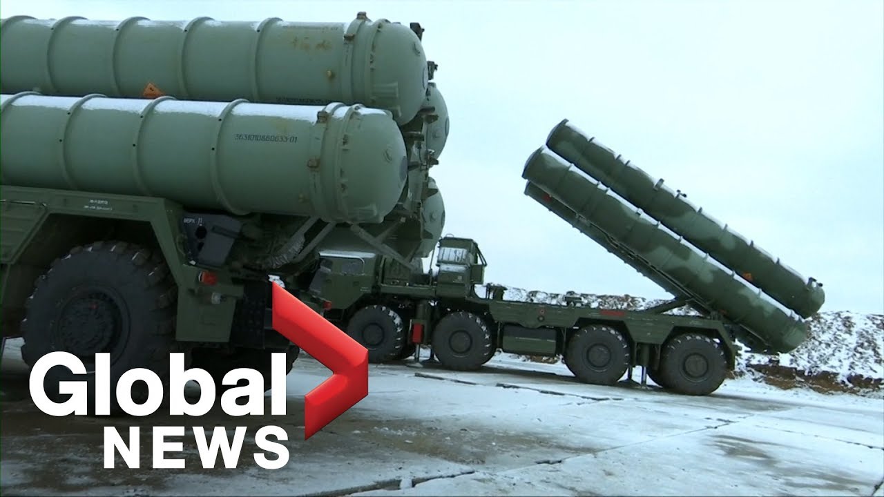 Russia deploys new S-400 missile system in Crimea - YouTube
