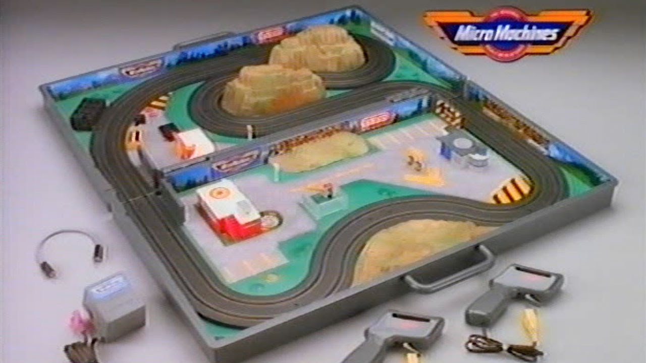 Micro Machines TV Commercial: Race in a Case Playset 1990 - YouTube
