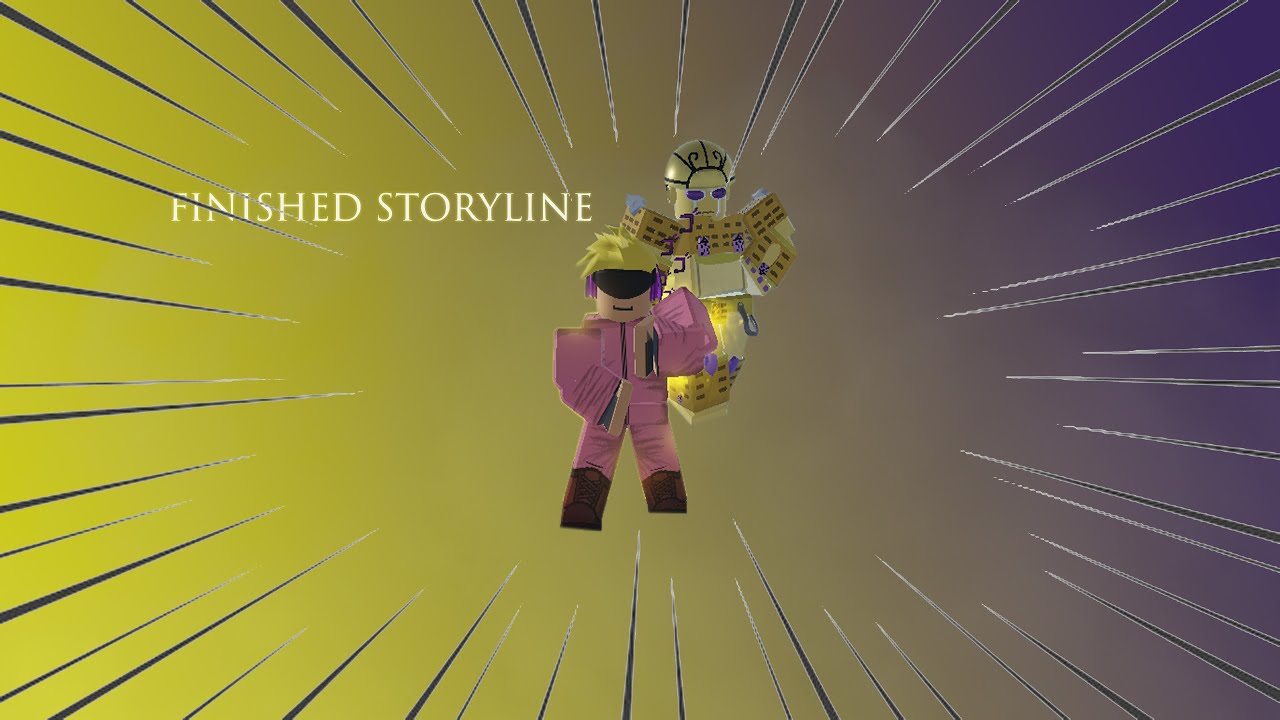 Roblox|YBA Completing Storyline With GE - YouTube