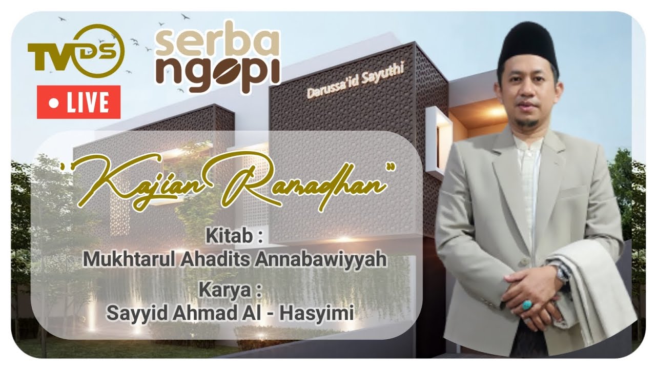 Kajian Rutin Bulan Ramadhan YDSC - Muhammad Sodik Sayuthi Muhajir - YouTube