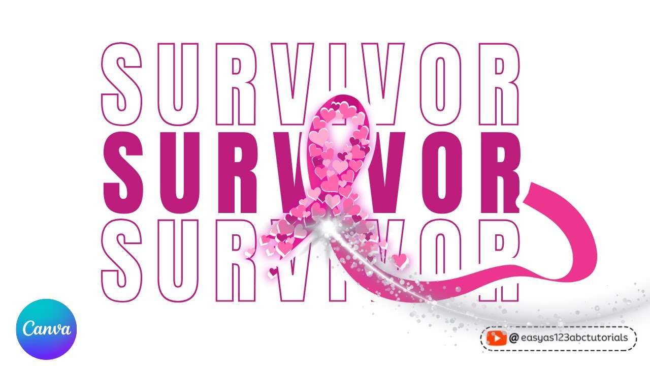 Design a Cancer Poster in Canva with this Easy to Follow Canva Tutorial ...