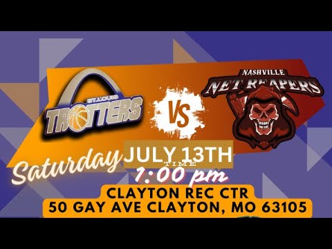 Nashville Net Reapers @ St. Louis Trotters NNBA Season Game - YouTube