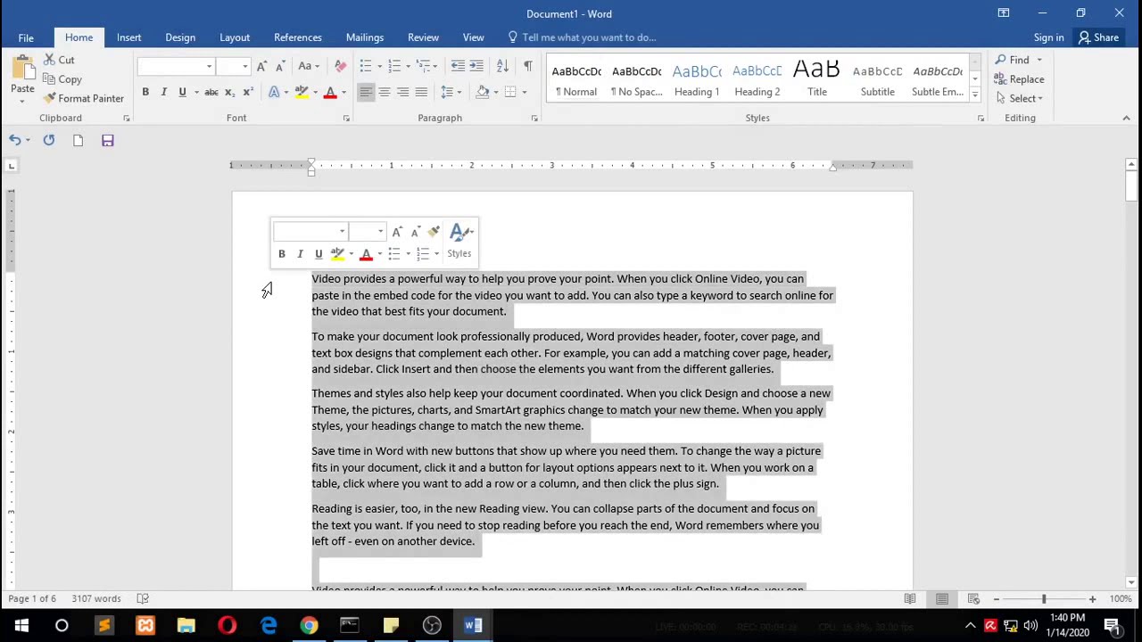 Text Selection or highlighting - YouTube