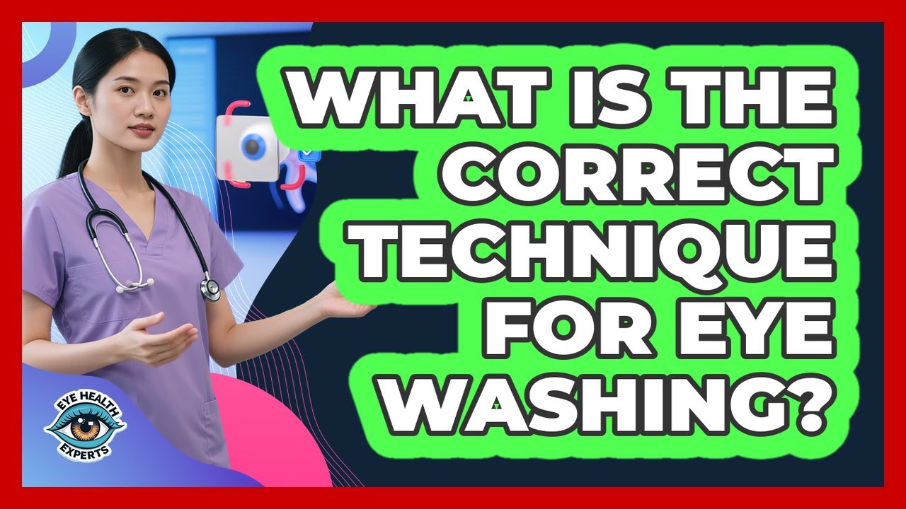 What Is The Correct Technique For Eye Washing? - Eye Health Experts ...