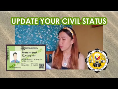 ✔️ HOW TO UPDATE your Marital Status with the BIR | Easy Process | Tagalog | andivlogs ✔️