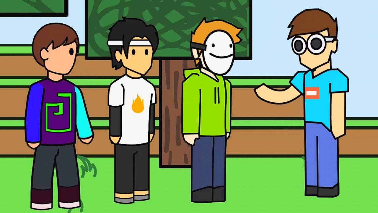 GeorgeNotFound Laughing and Losing for 2 Minutes Straight (Animation ...