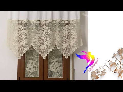 Perde Örneklei Örgü Perde Çeyizlik Perde Modelleri & Crochet