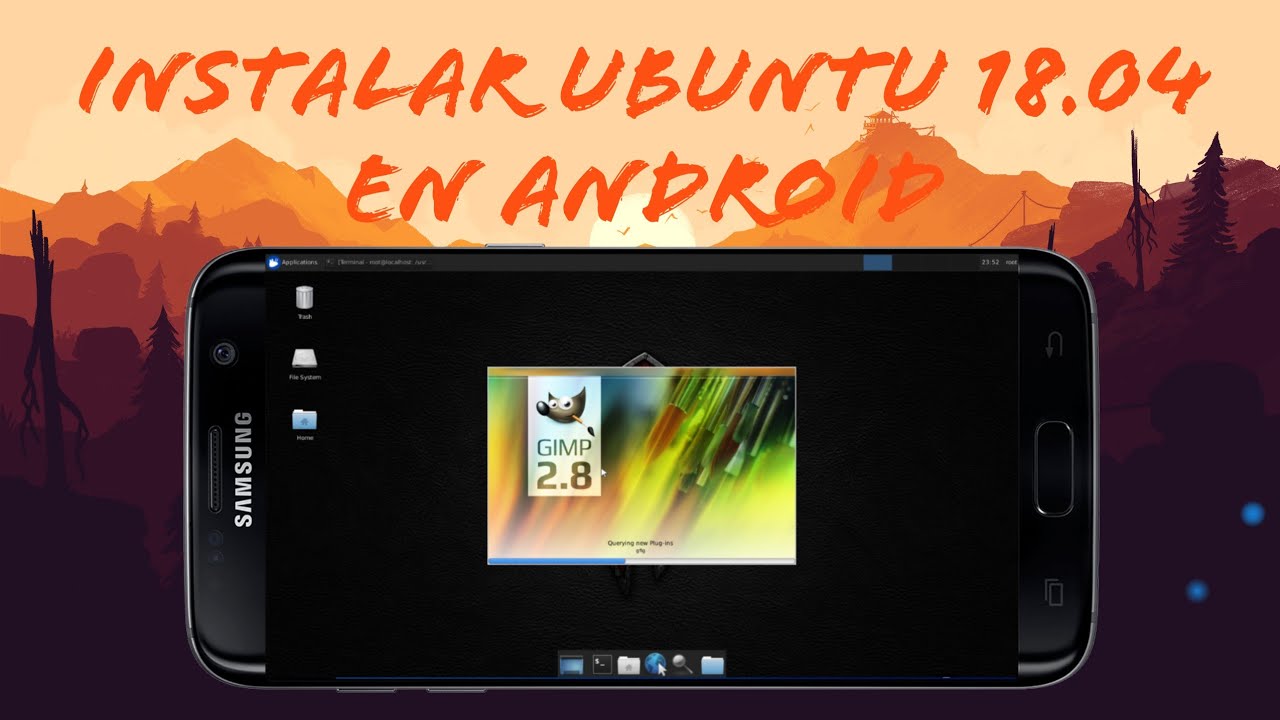 Como instalar Ubuntu en tu dispositivo android en el 2019 - YouTube