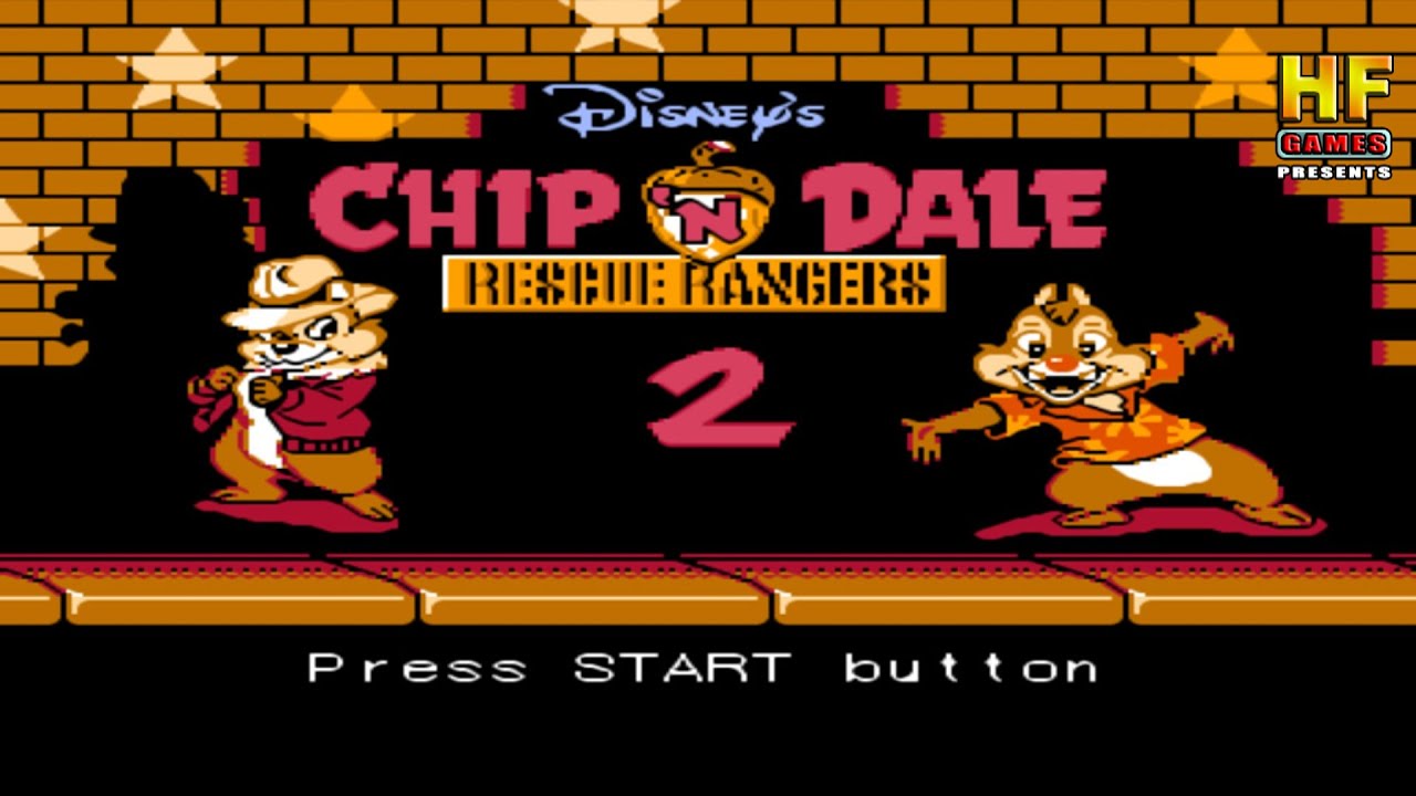 Chip and Dale 2: Rescue Rangers. NES [No Death Walkthrough ...