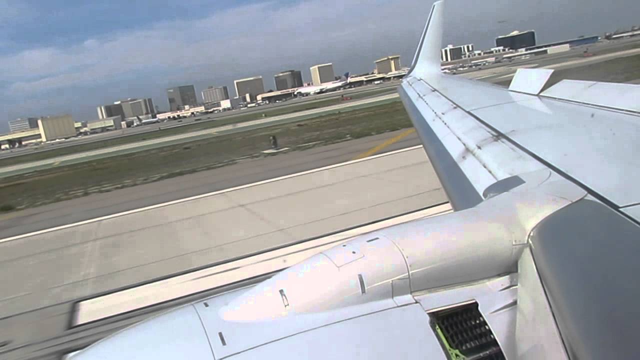 Aterrizaje en aeropuerto de Los Ángeles HD - YouTube