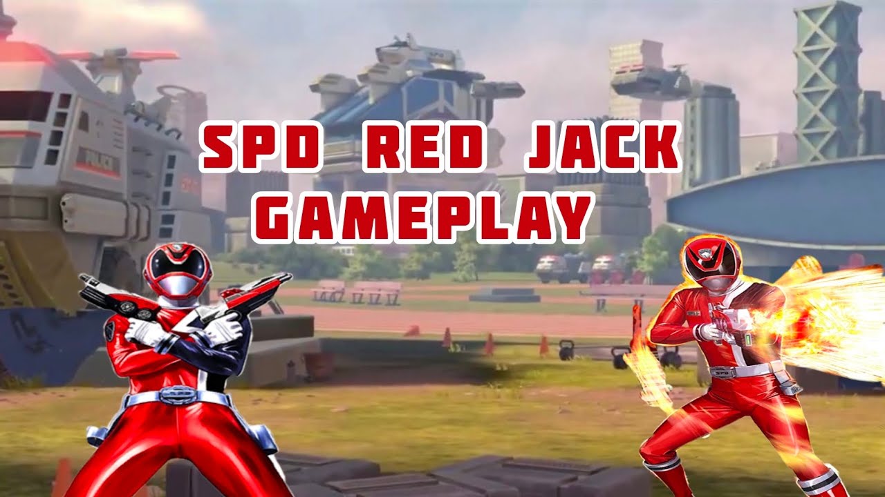 Power Rangers Legacy Wars SPD Red jack gameplay - YouTube