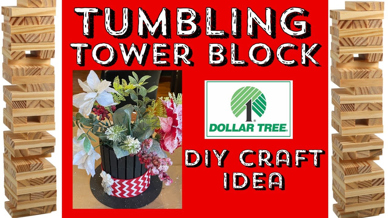 Make a Magic Snowman Hat out of Tumbling Tower Blocks! - YouTube