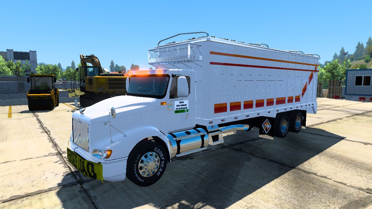 UN LOCO EN CARRETERA | INTERNATIONAL 9400 ATS 1.41 - YouTube