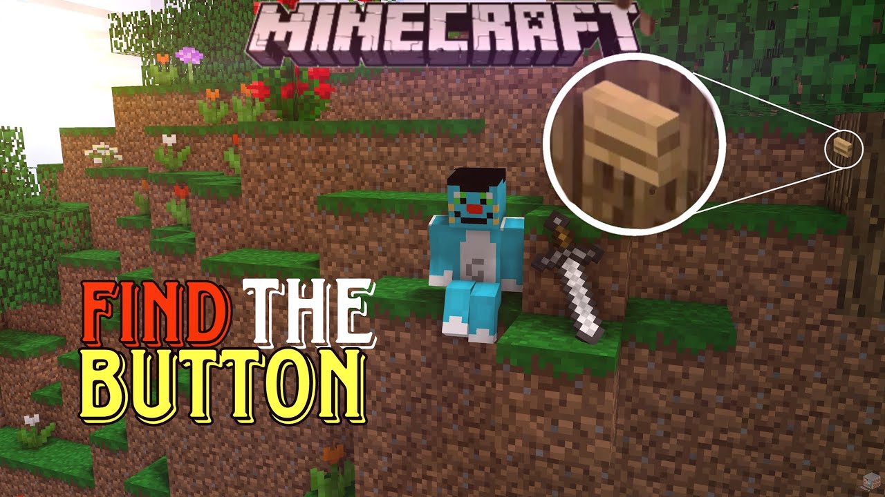 Find the Button and Escape the Room | Minecraft - YouTube