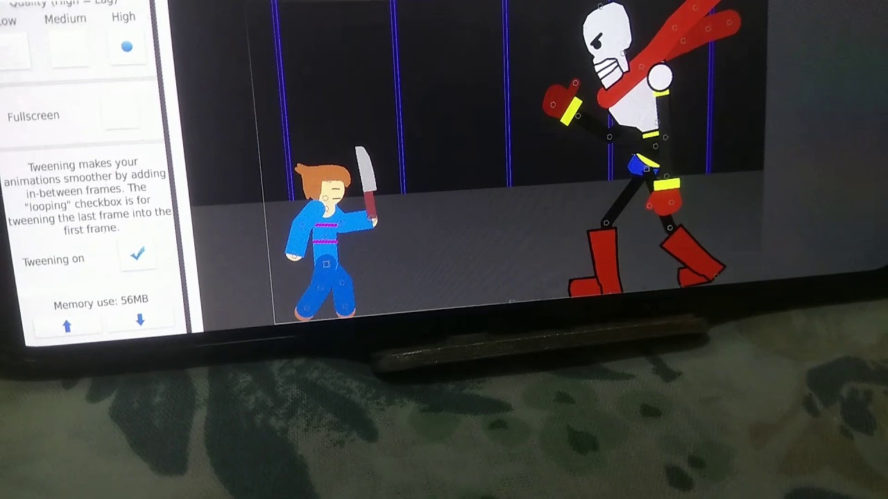Papyrus vs frisk - YouTube