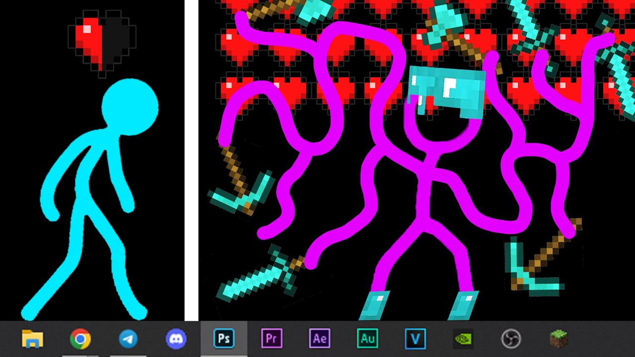 Stickman vs Minecraft ULTRA STICKMAN MUTANT in Animation vs Minecraft ...