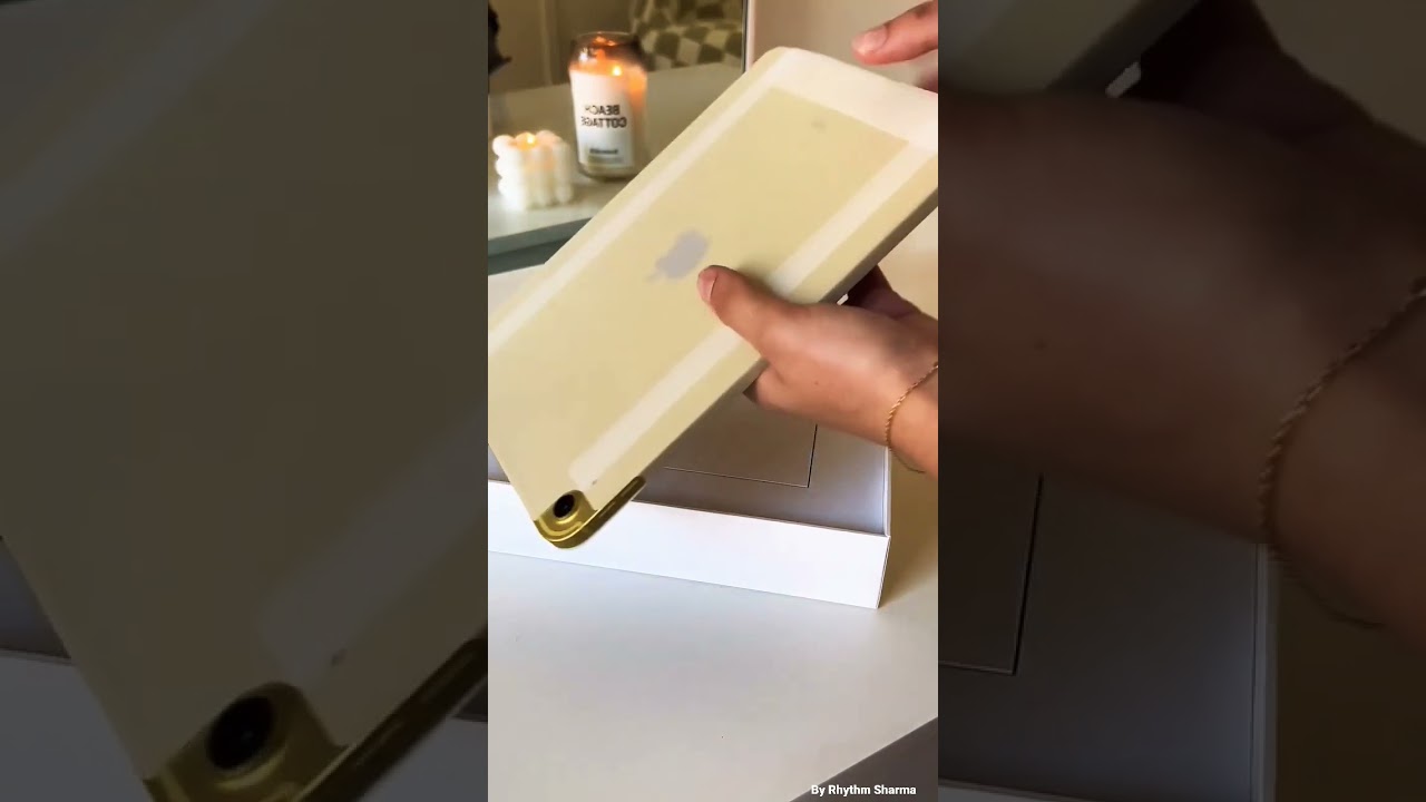 New Apple iPad 10th Generation Gold Variant Quick ASMR Unboxing #asmr #techgurujirhythm #apple #ipad
