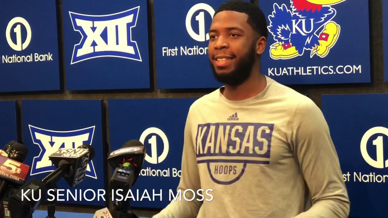 Isaiah Moss on Senior Night - YouTube