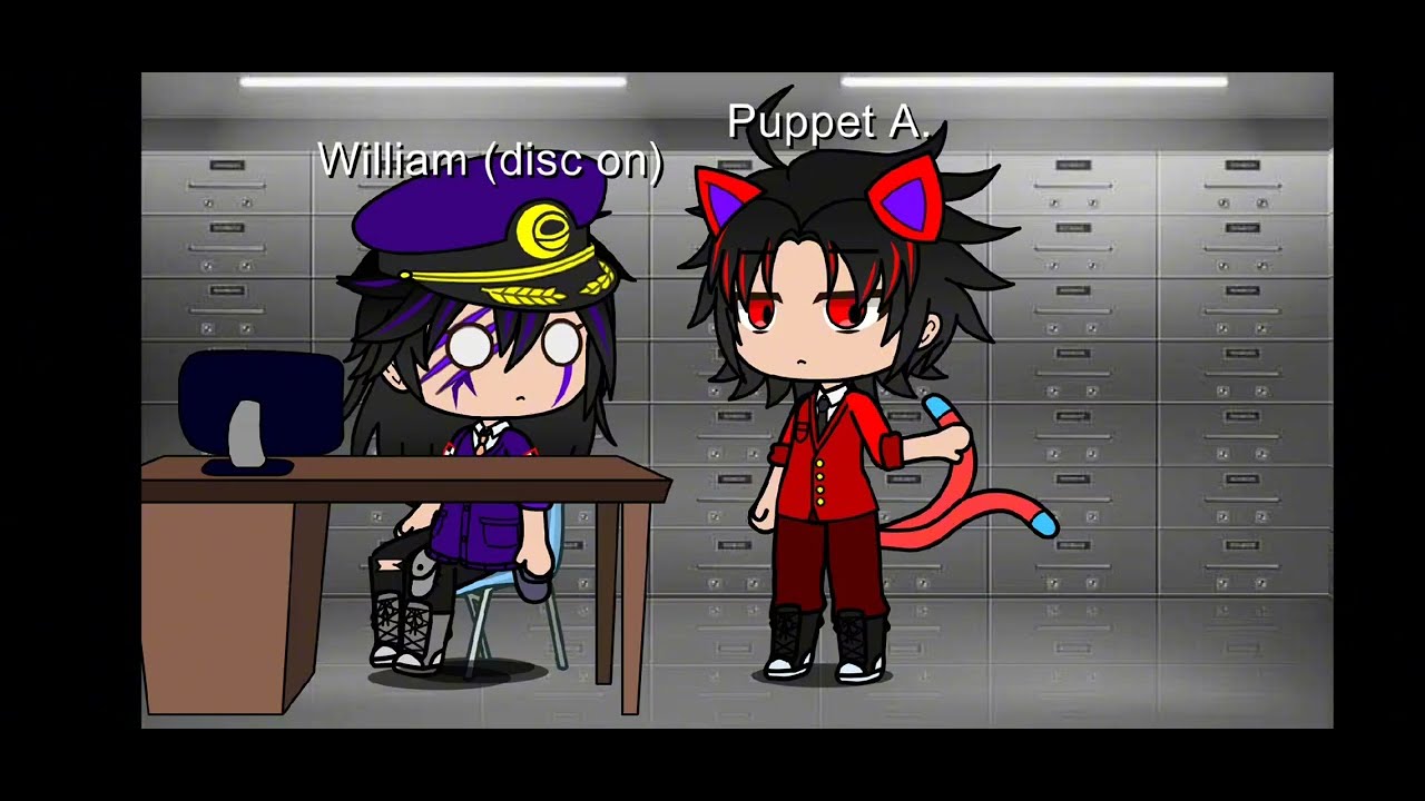 William Afton meet The RedGuy (Puppet Afton) - YouTube