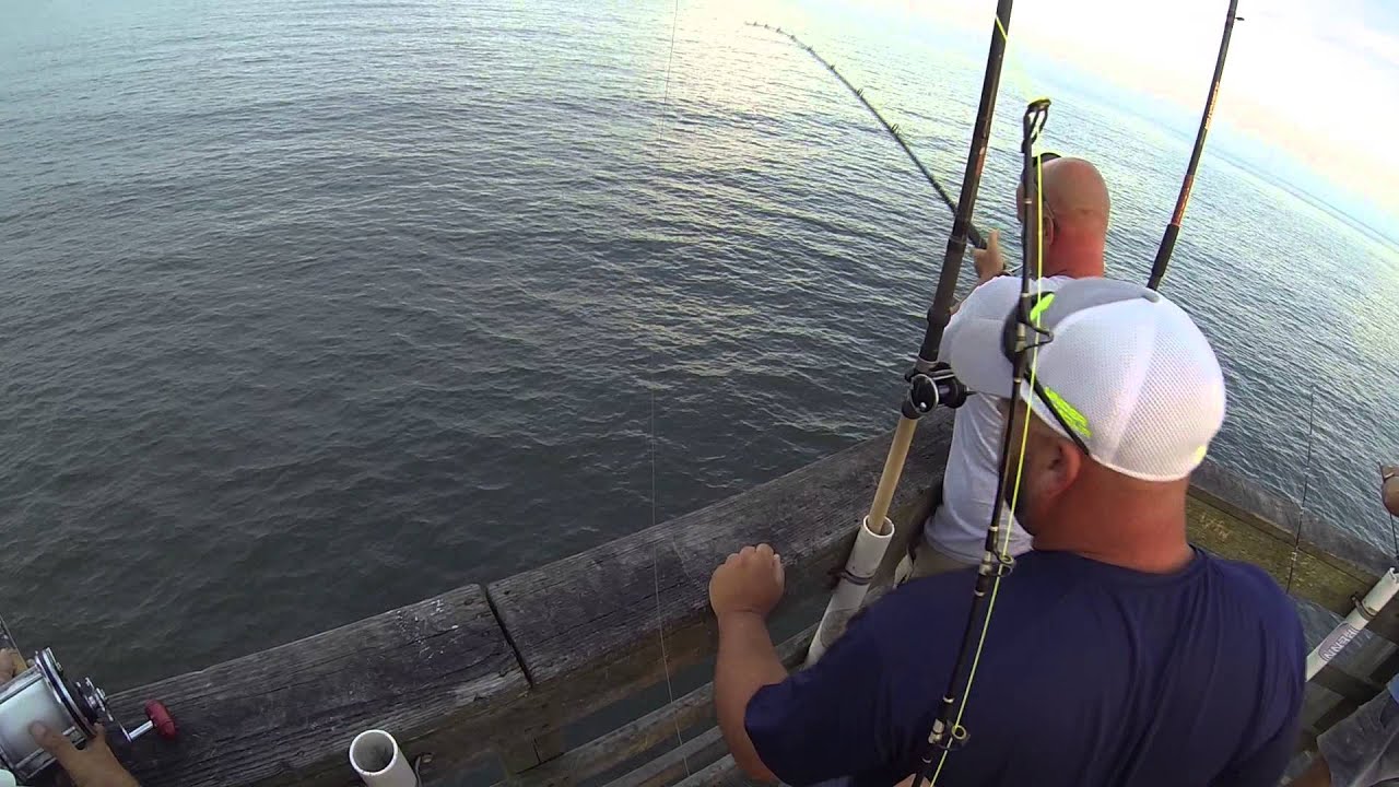 Jason Britt 29.6lb King Mackerel Seaview Fishing Pier 20140916 - YouTube