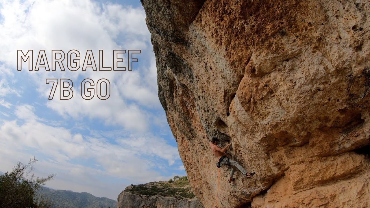 Amazing Climbing in Margalef Spain (7B go) - YouTube