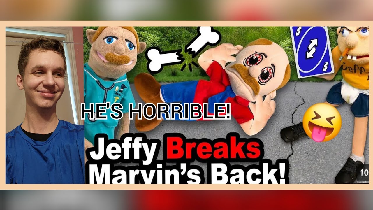 JEFFY IS LOWKEY EVIL LOL! Reacting To SML Movie: Jeffy Breaks Marvin's ...