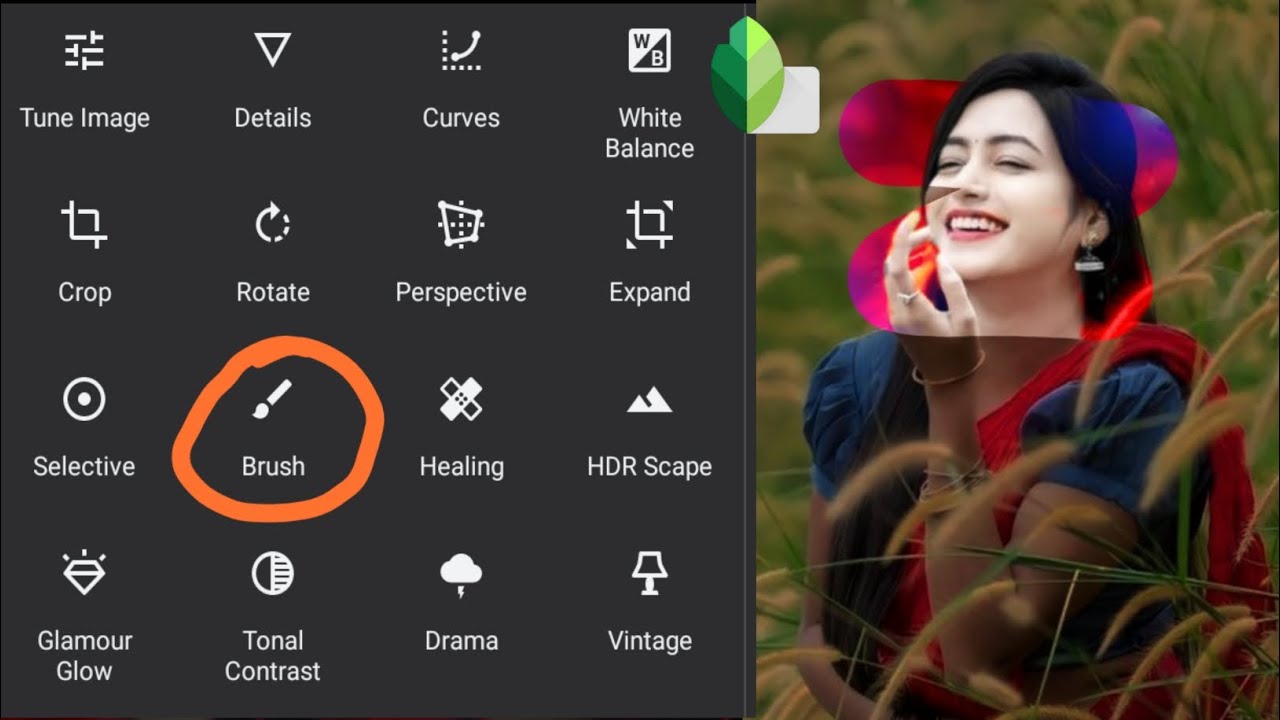 Snapseed Red And Bird Effect Photo Editing Tutorial _ Snapseed ...