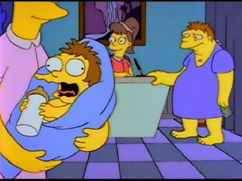 Barney bei der Samenspende - The Simpsons S04E13 - Selma will ein Baby ...