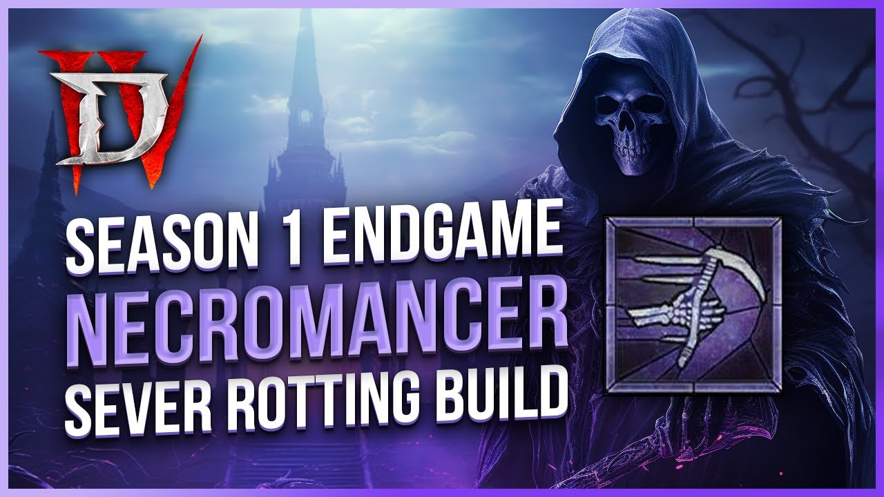 Diablo 4 Sever Rotting Reaper Necromancer Endgame Build - Full Guide ...