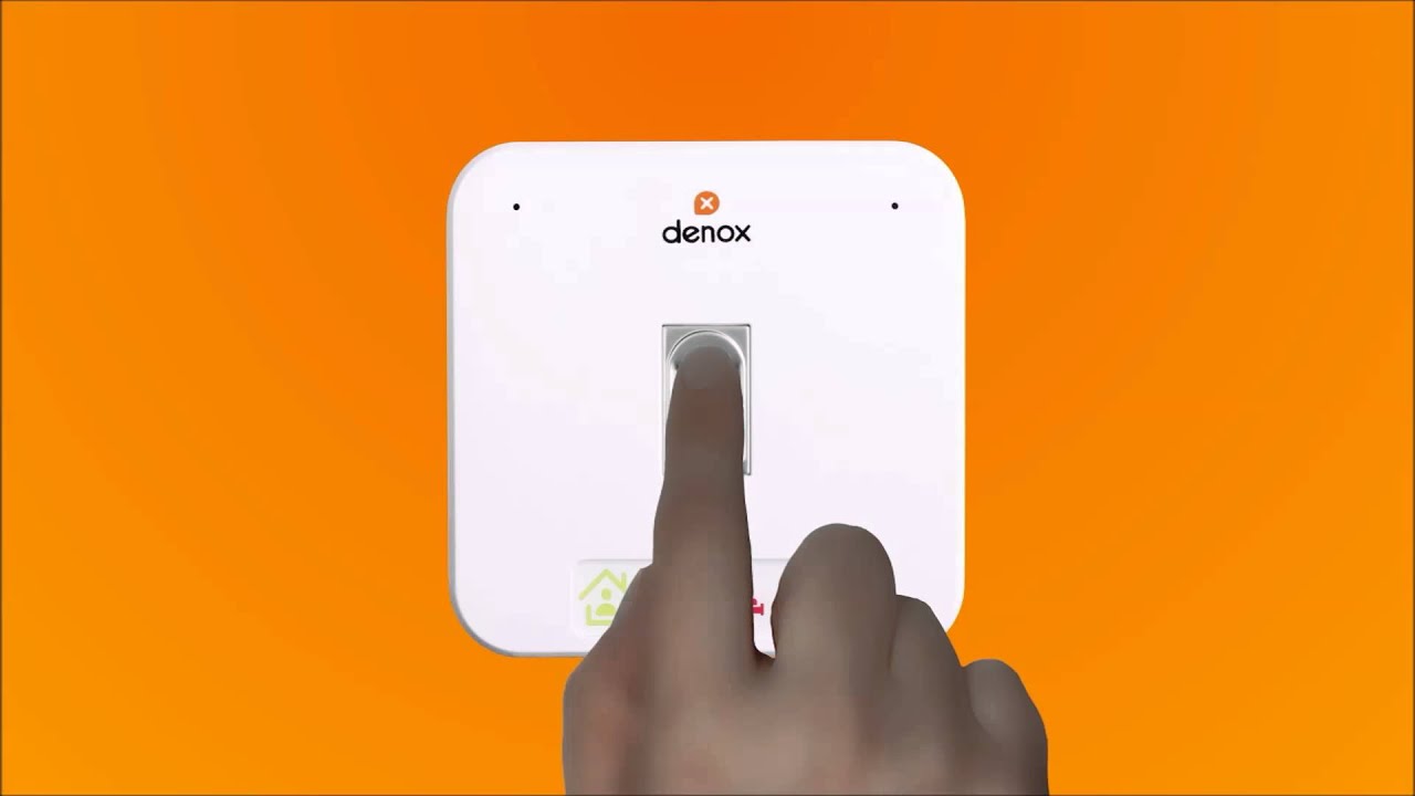 DENOX - Sensor de presença: Ativar e desativar o alarme - YouTube