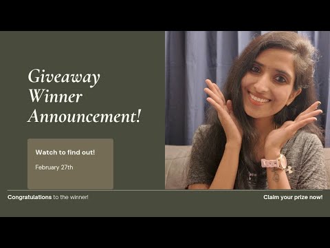 Give Away Winner Announcement 💰🎉🎁|| First give away|| USA Telugu Vlogs ...