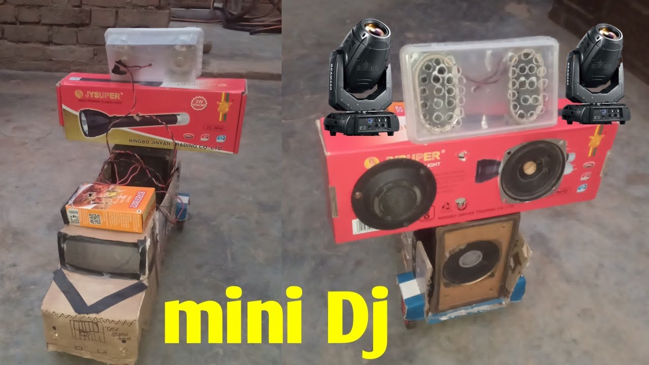 How to make mini DJ setup loding - YouTube